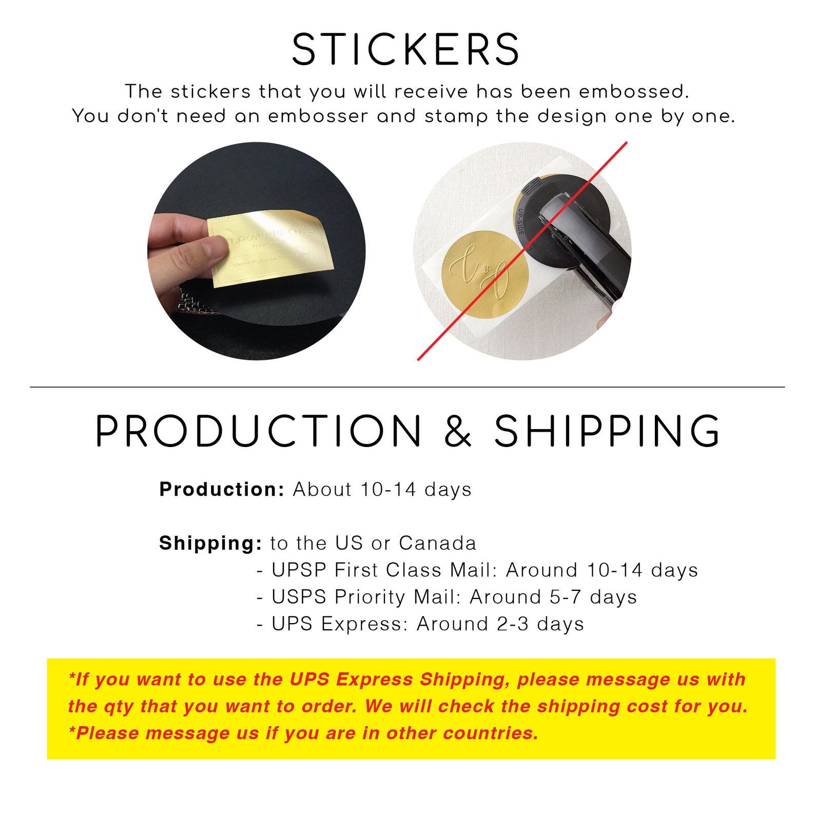 4cm_custom Made Gold/silver Embossed Raised Sticker/label - Etsy