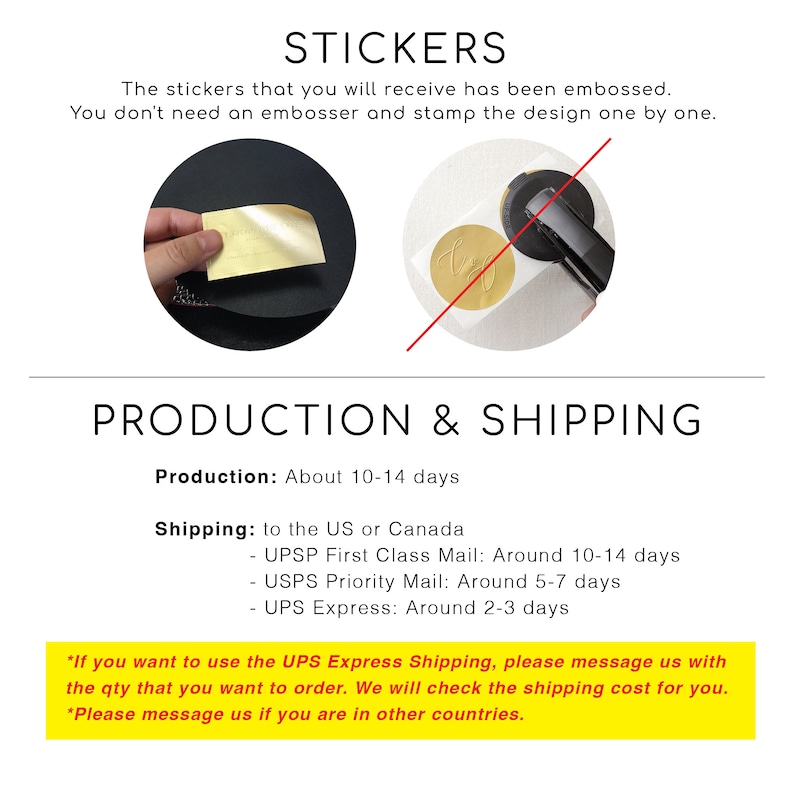 6cm_custom Made Gold/silver Embossed Raised Sticker/label - Etsy