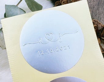 Embossed Raised Gold Stickers - Etsy