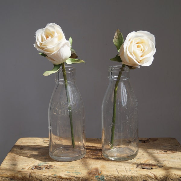Milk Bottle Vase - Etsy UK