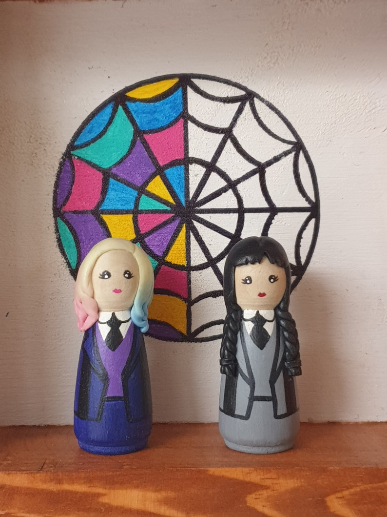 Wednesday Ophelia Hall Window Decor Nevermore Academy Wall - Etsy
