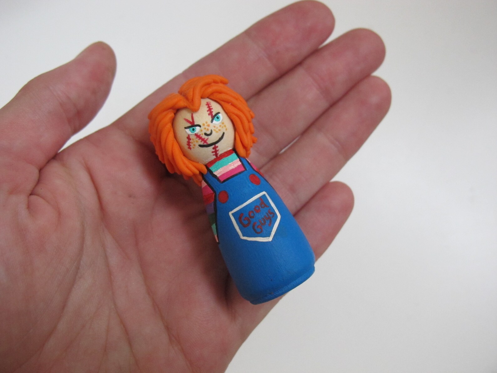 Chucky Peg Doll Horror Collectibles Gift for Horror Movie - Etsy