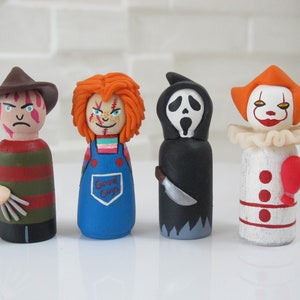 Freddy Krueger Peg Doll, Nightmare on Elm Street Keepsake Horror ...