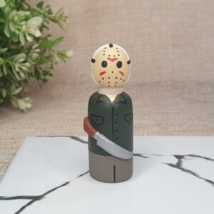 Horror Movie Collection / Halloween Peg Doll Set - Etsy