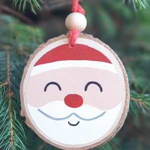 Christmas Wood Slice Ornament, Hanging Xmas Tree Decor, Tier Tray Decor ...