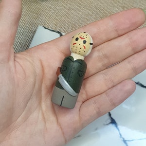 Horror Movie Collection / Halloween Peg Doll Set - Etsy