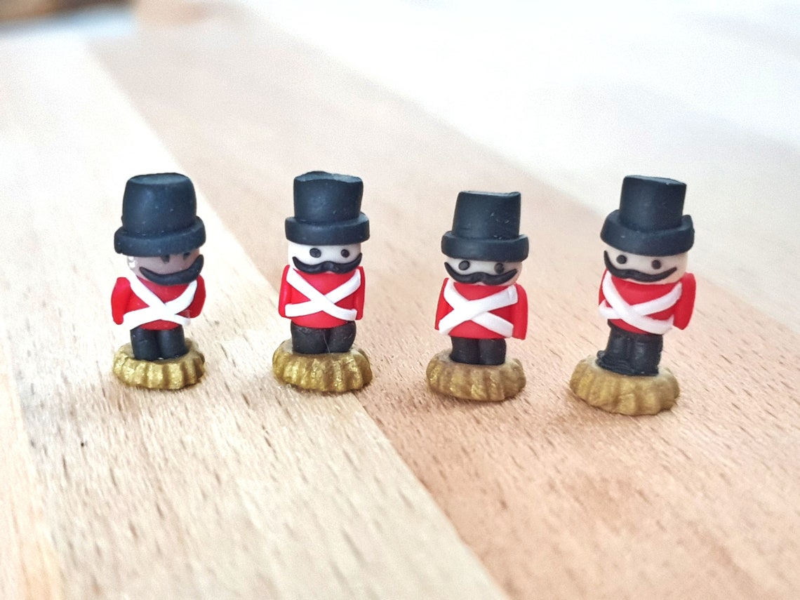 Miniature Nutcracker Mini Toys for Christmas Dollhouse Home - Etsy