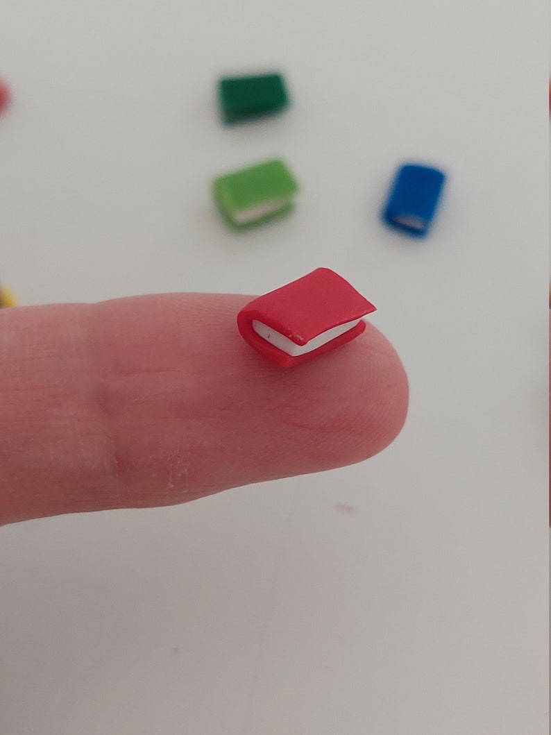 Super Tiny Polymer Clay Miniature Set Mini Dollhouse - Etsy