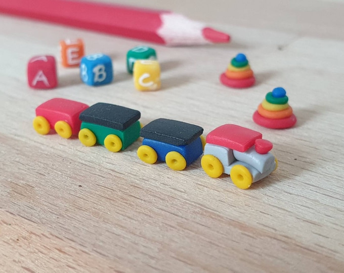 Super Tiny Polymer Clay Miniature Set, Mini Dollhouse Supplies ...