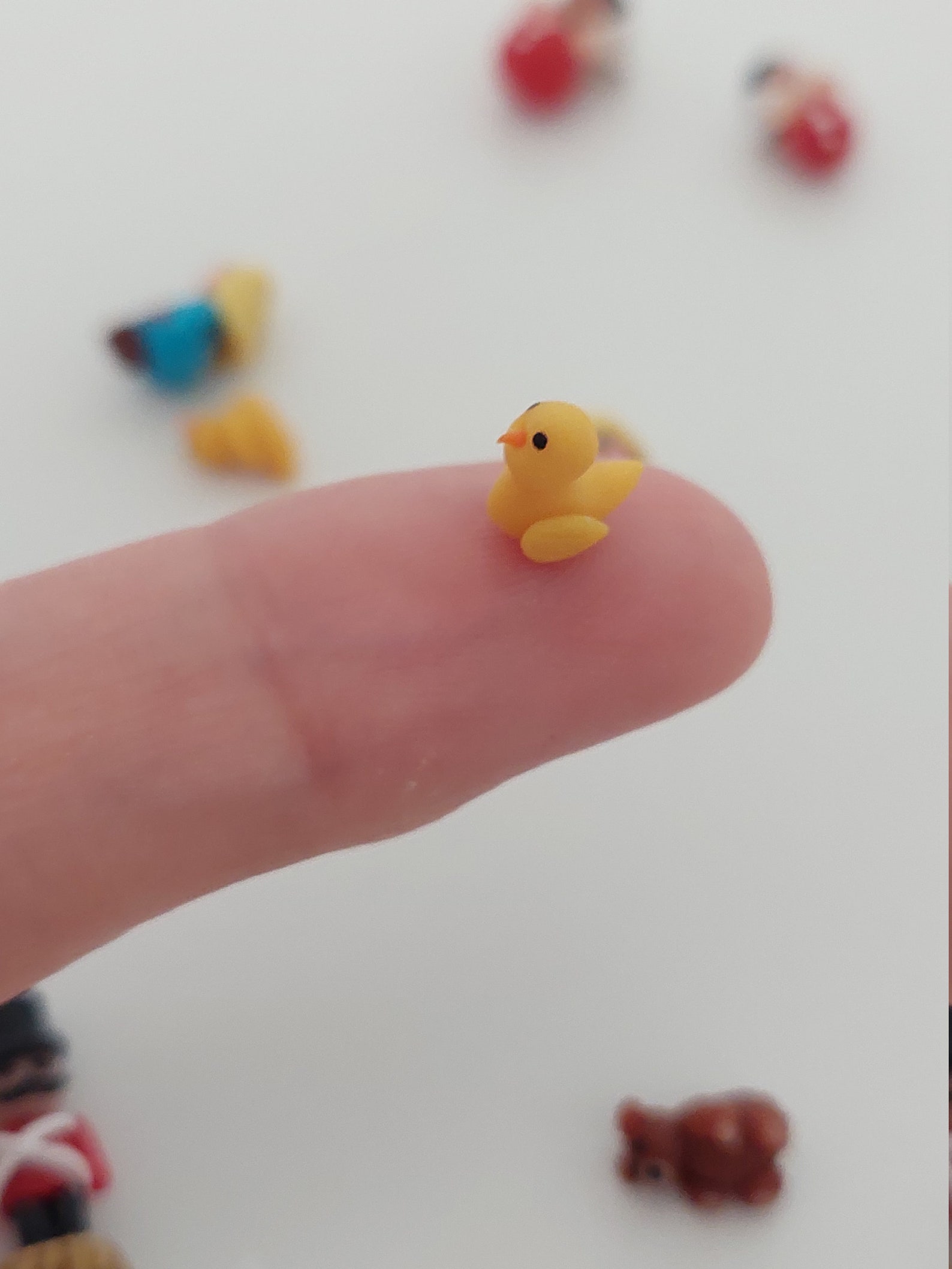 Teeny Tiny Miniature Figurine Mini Polymer Clay Dollhouse - Etsy