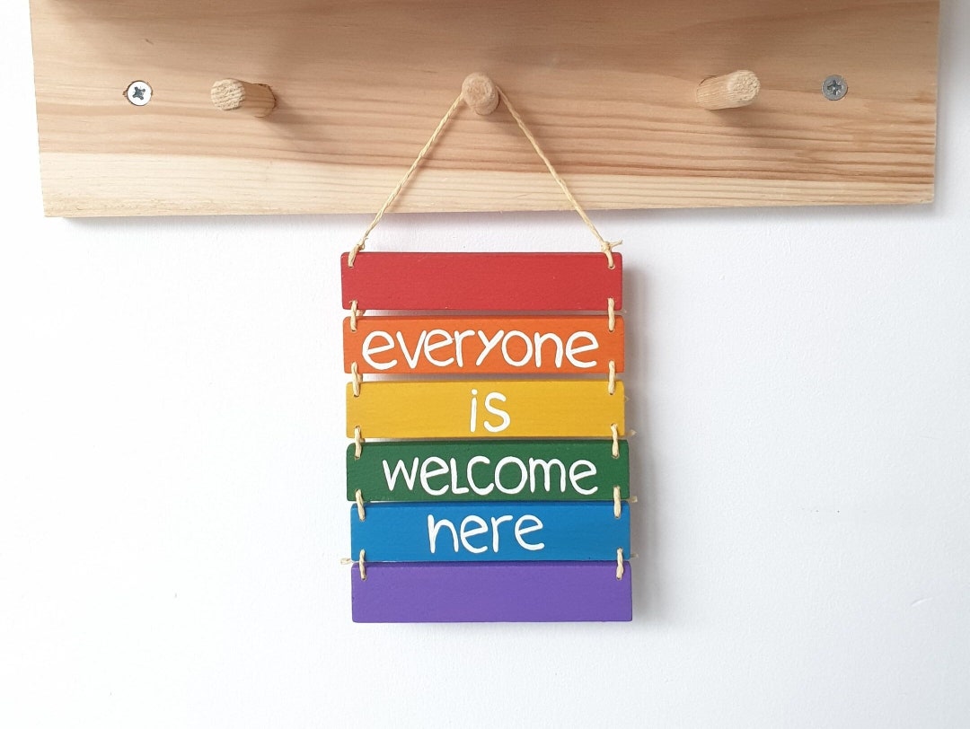 Gay Pride LGBTQ Rainbow Wall Art Decor Home Gift - Etsy