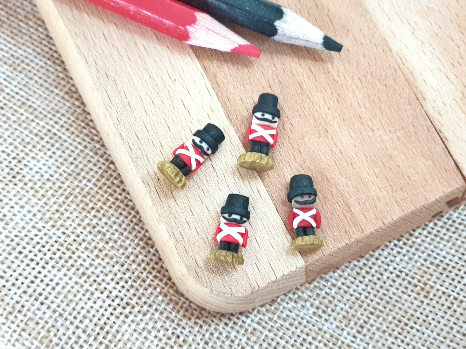 Miniature Nutcracker Mini Toys for Christmas Dollhouse Home - Etsy