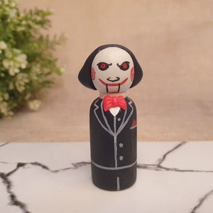Horror Movie Collection / Halloween Peg Doll Set - Etsy