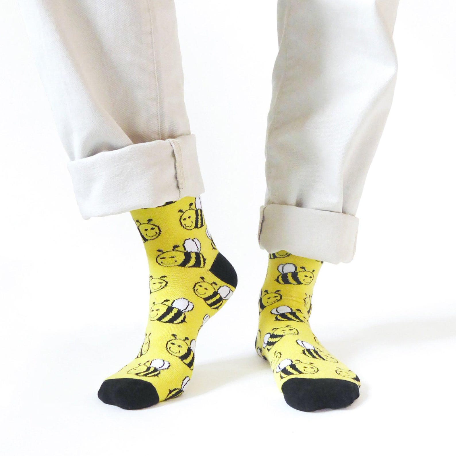 The Bee 2 Pack Bamboo Sock Set - Etsy