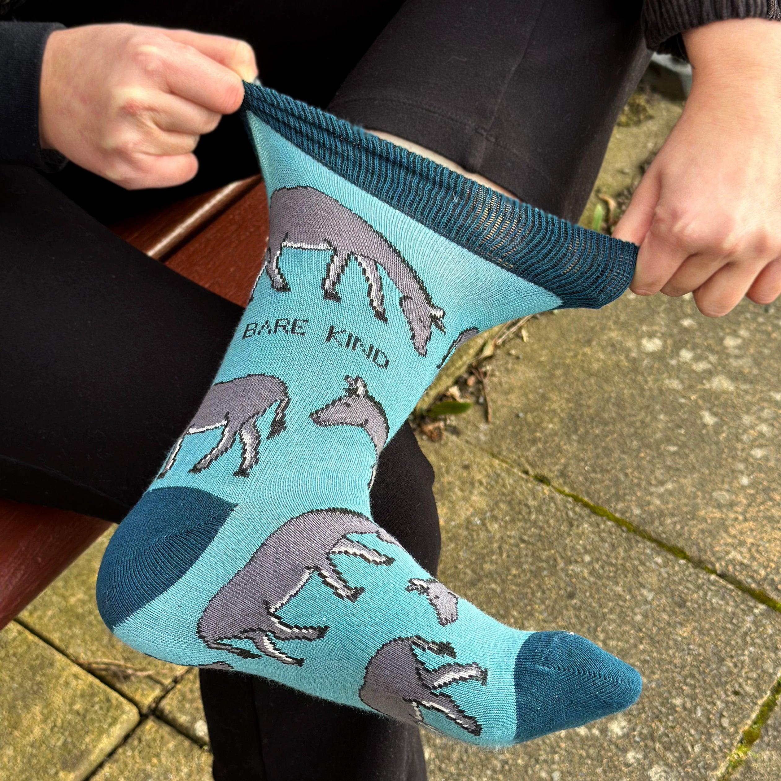 Save the Donkeys Bamboo Socks - Etsy