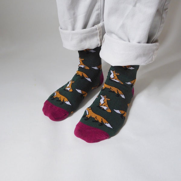Socks the Fox - Etsy