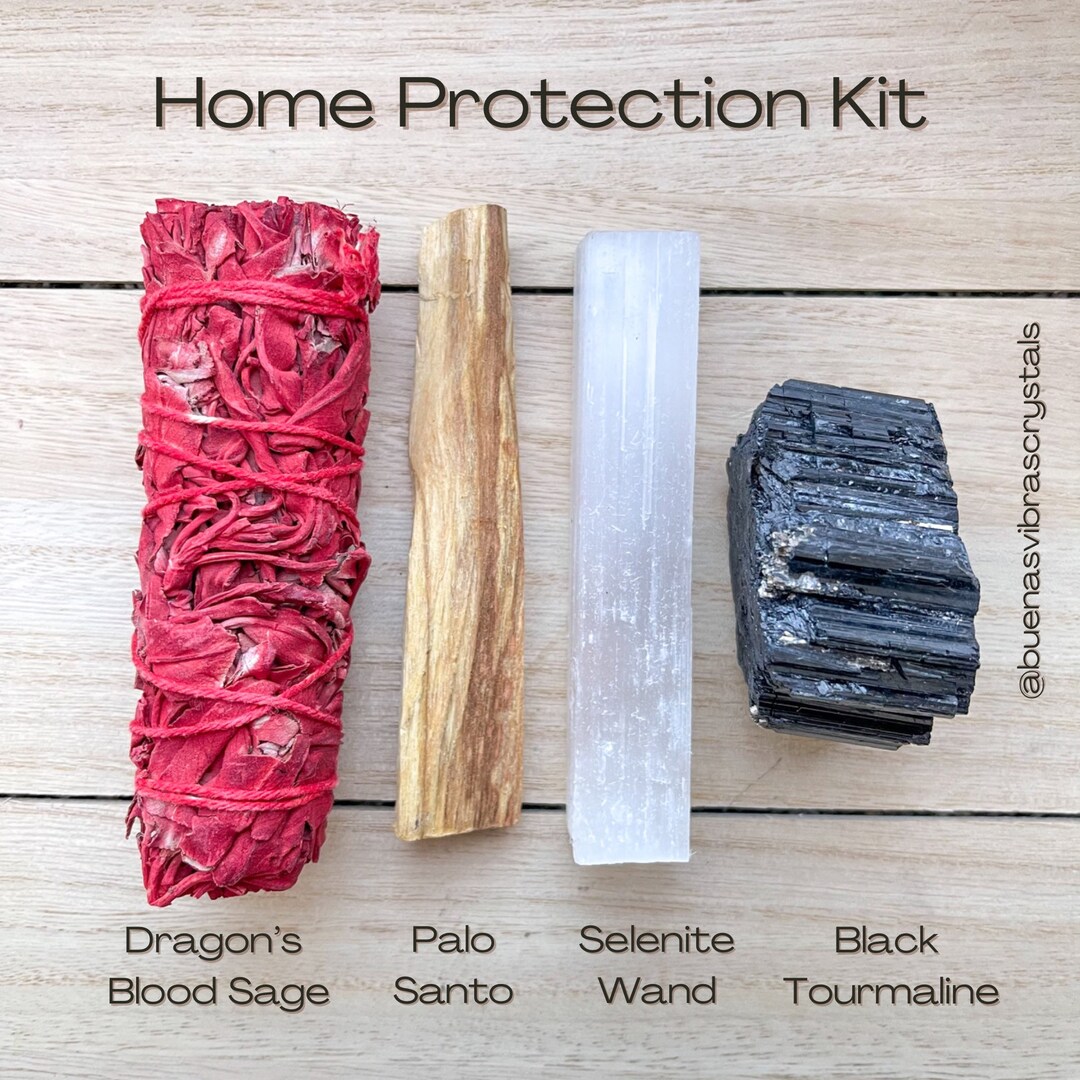 House Protection Cleansing Sage Kit, Smudging Sticks, Spiritual Gift ...