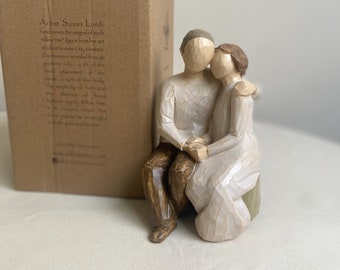 Vintage Willow Tree anniversary Figurine - Etsy