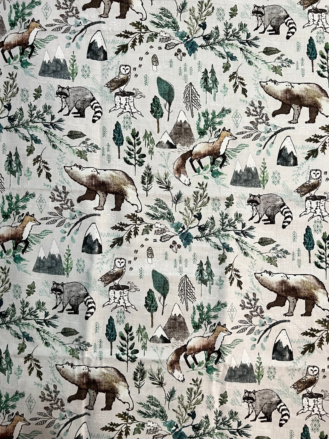 Wild Life Forest Fable DP90346 - Etsy