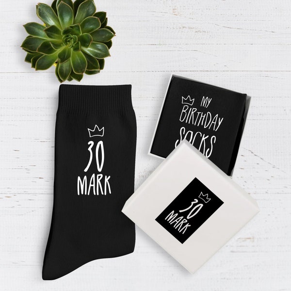 Birthday Socks - Etsy