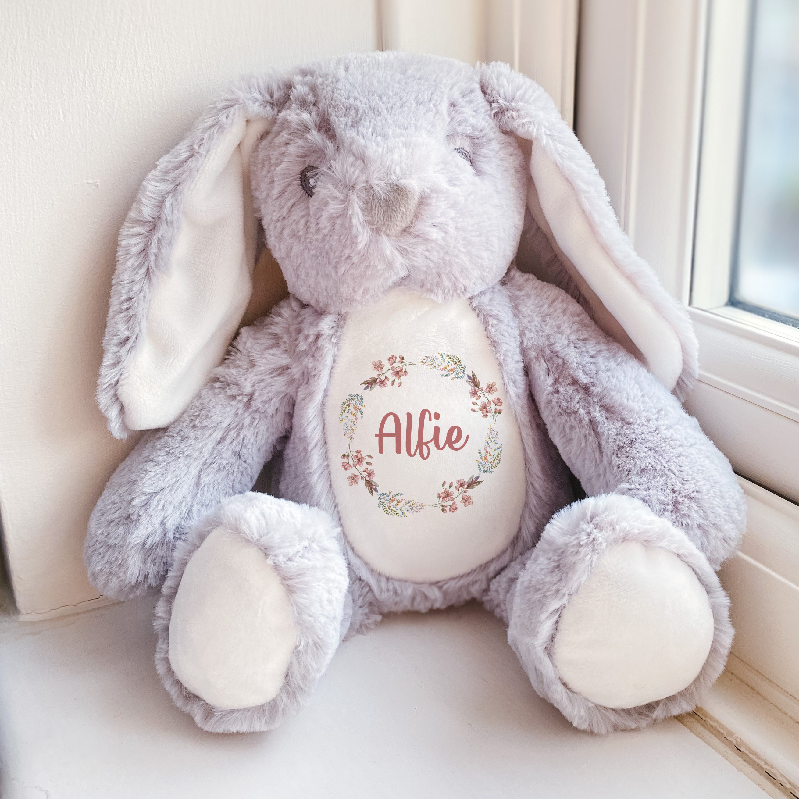 Personalised Toy With Name / Bunny Unicorn / New Baby Gift for | Etsy