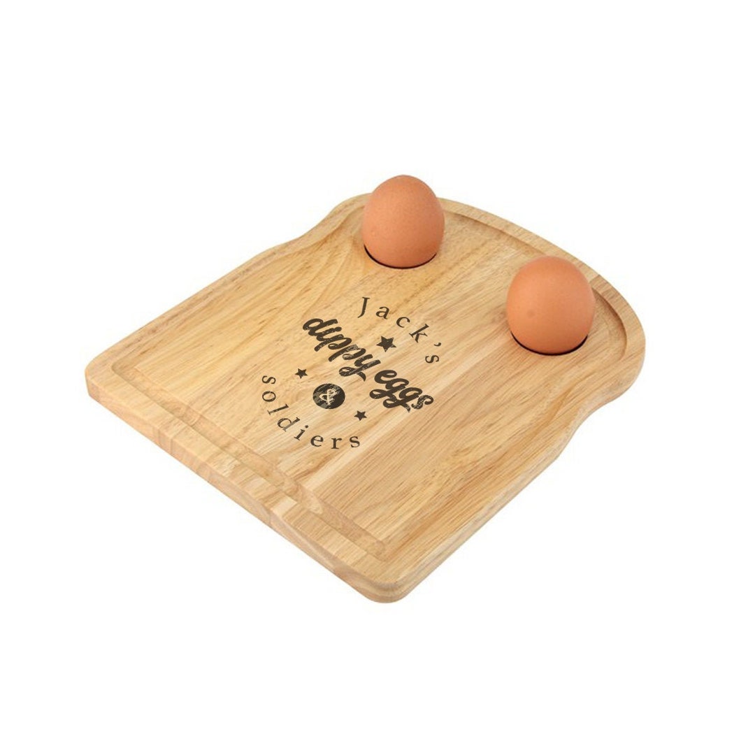 Personalised Dippy Egg Board / Funny Egg & Soldiers Board / Ideal Gift ...