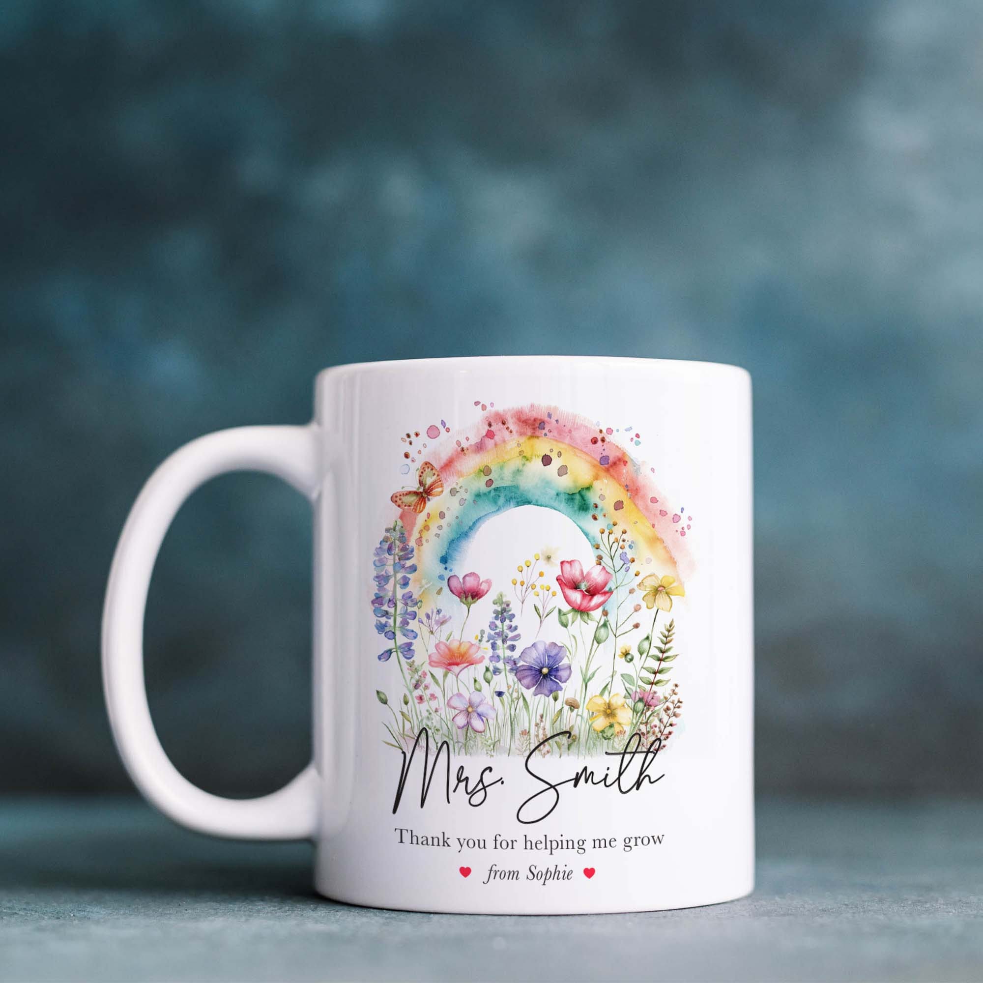 Taza Con Mensaje Oculto Taza Mágica De Agradecimiento 'Gracias Por El ...