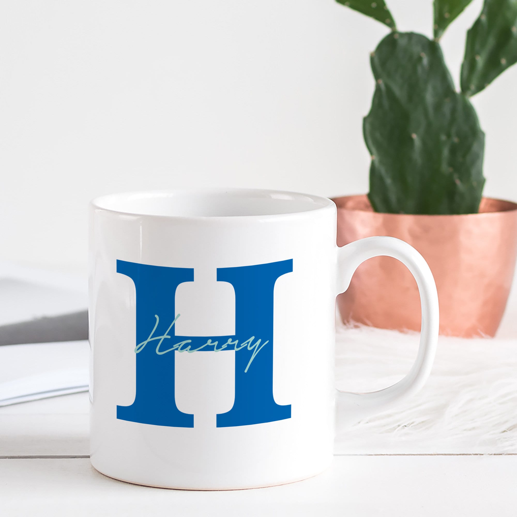 Name Mug With Initial / Gift for Him or Her / Personalised - Etsy UK