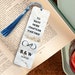 Personalised to Many Chapters Together Bookmark With Tassel / Gift for ...