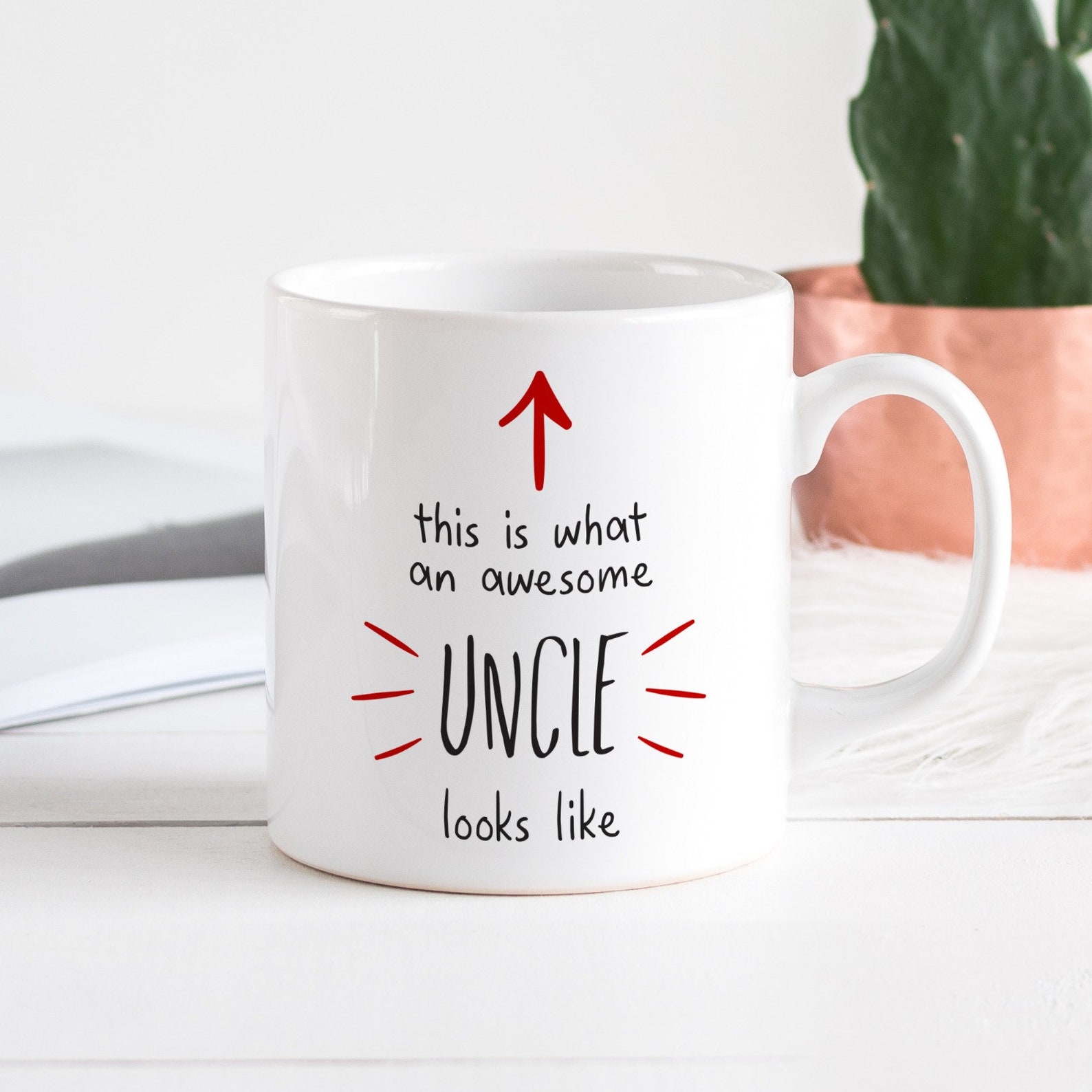 This is What an Awesome Uncle Looks Like Mug / Father's Day Gift ...