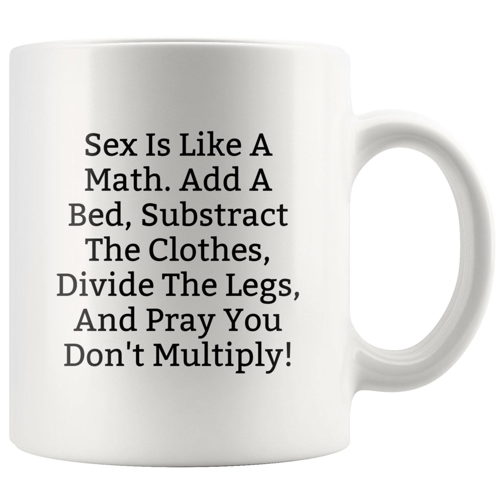 Sex Is Like A Math Add A Bed Mug Anniversary T Ideas Wife Etsy