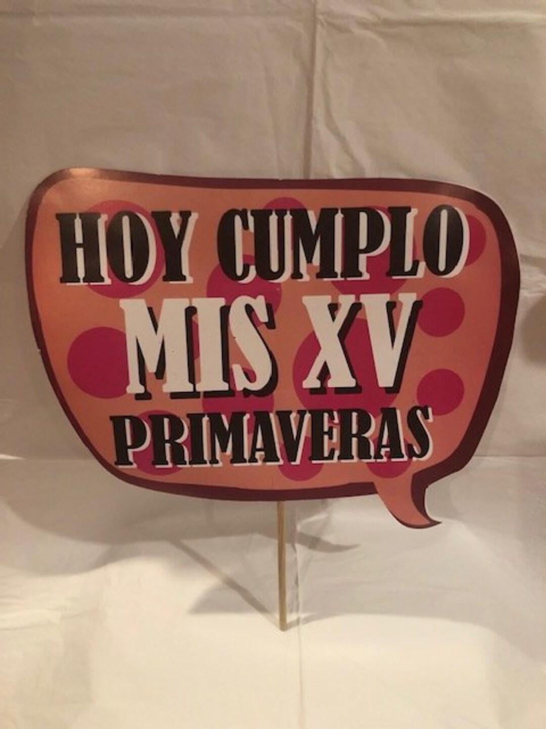 Quince Photo Booth Props in Spanish (set of 10) - Etsy