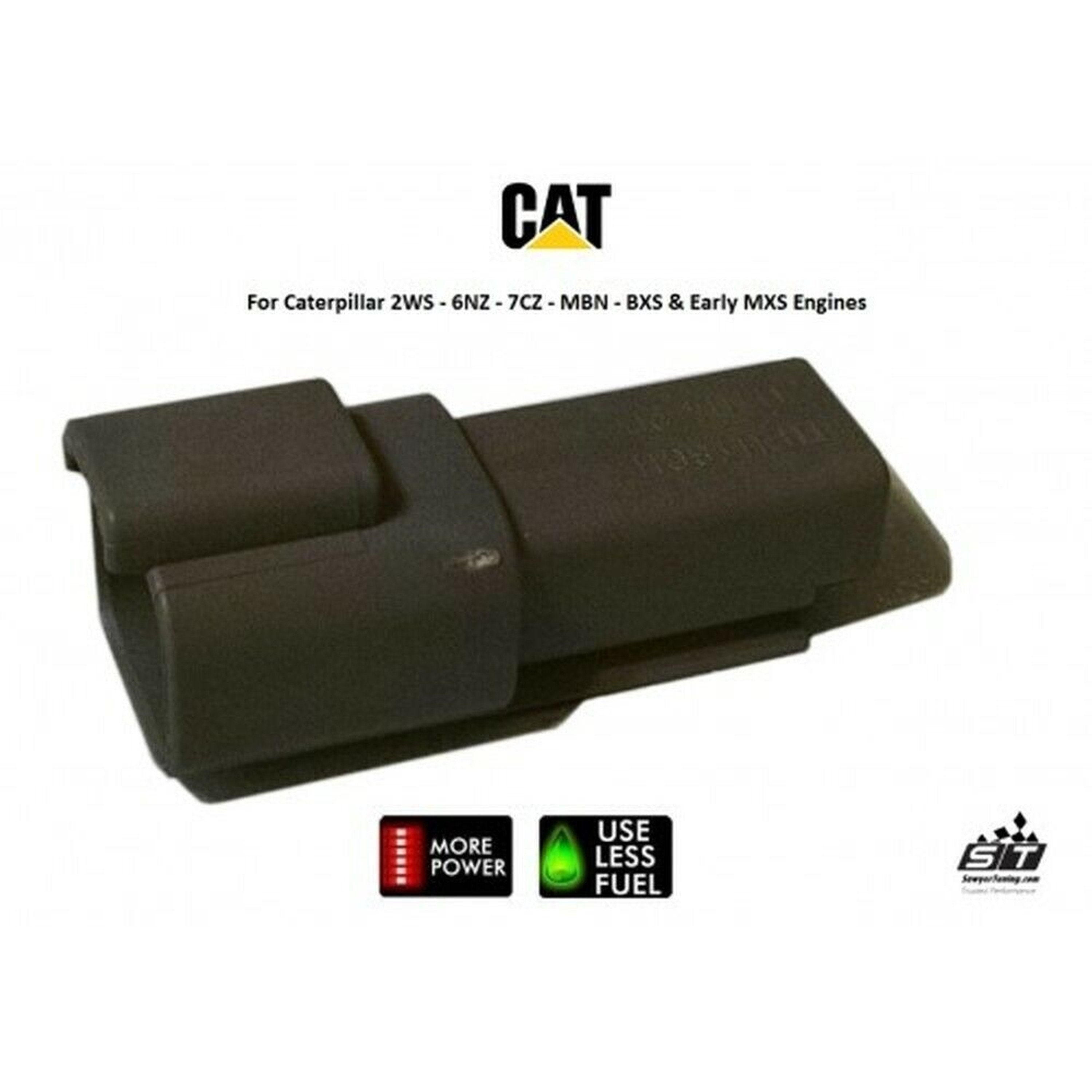 Caterpillar CAT Fuel Temp Wire Sensor Power Harness Tuner Saver Plug ...