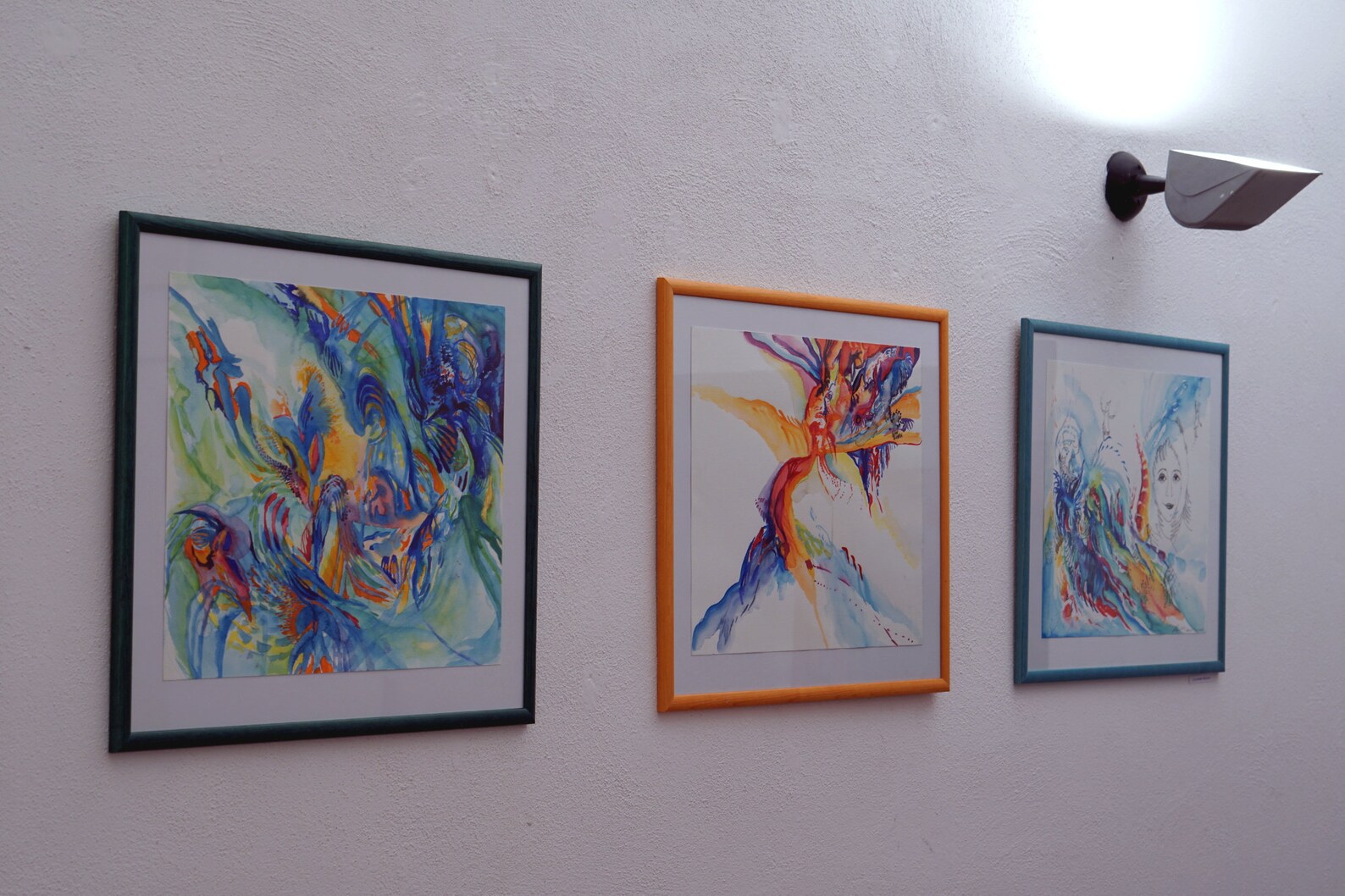 ORIGINAL ART, Original Painting, Strong Colors, Contemporary Watercolor ...