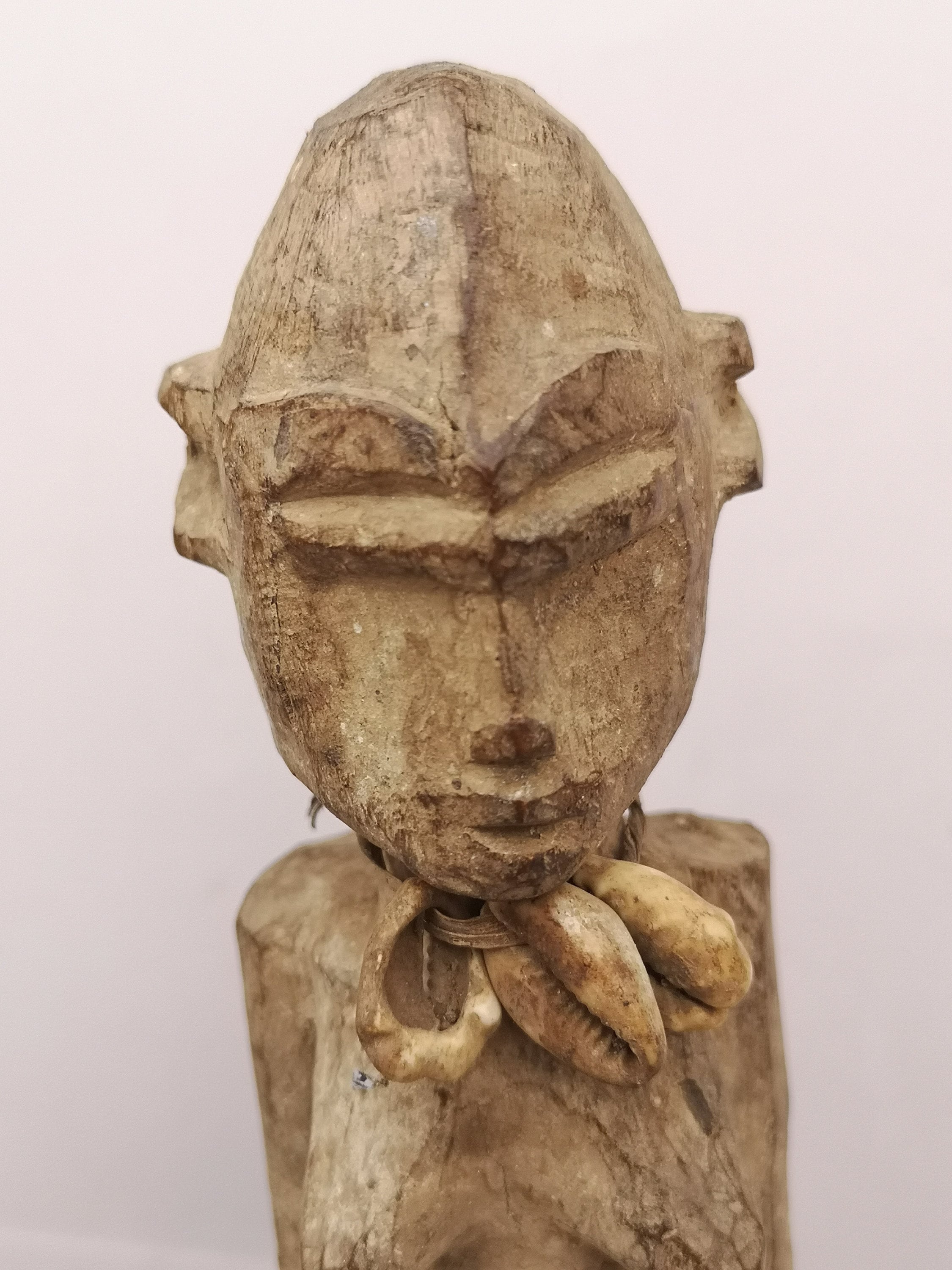 A Lovely Finely Carved Pair of Lobi Tribe Bateba Couple Spirit Statues ...