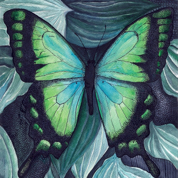 Ink Butterfly - Etsy