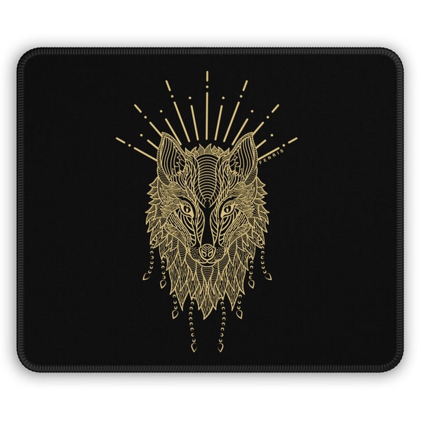 Wolf Mouse Pad - Etsy