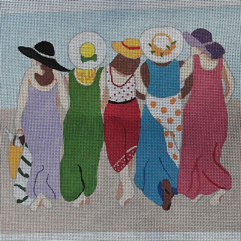 Beach Needlepoint - Etsy