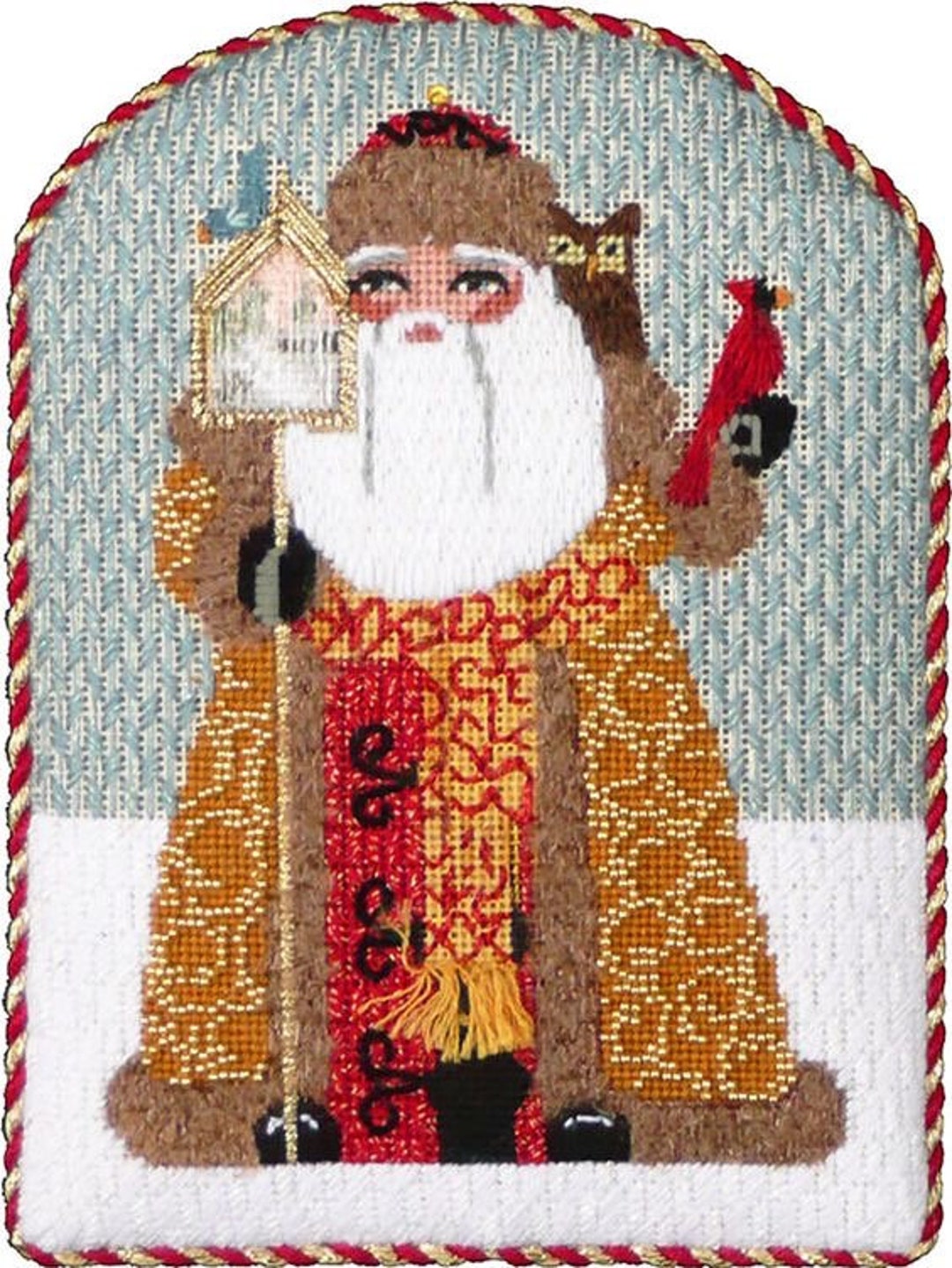 Stitch Guide Only - Digital Instant Downloadable PDF - Birdland Santa ...