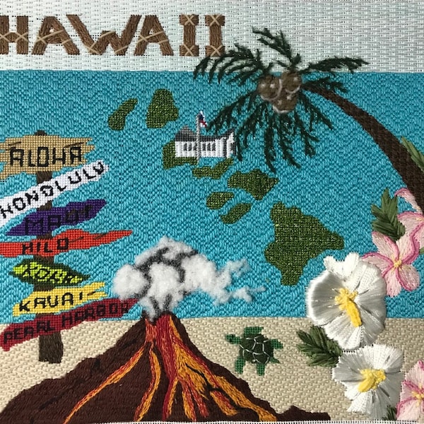 Hand Painted Needlepoint Canvas - Etsy