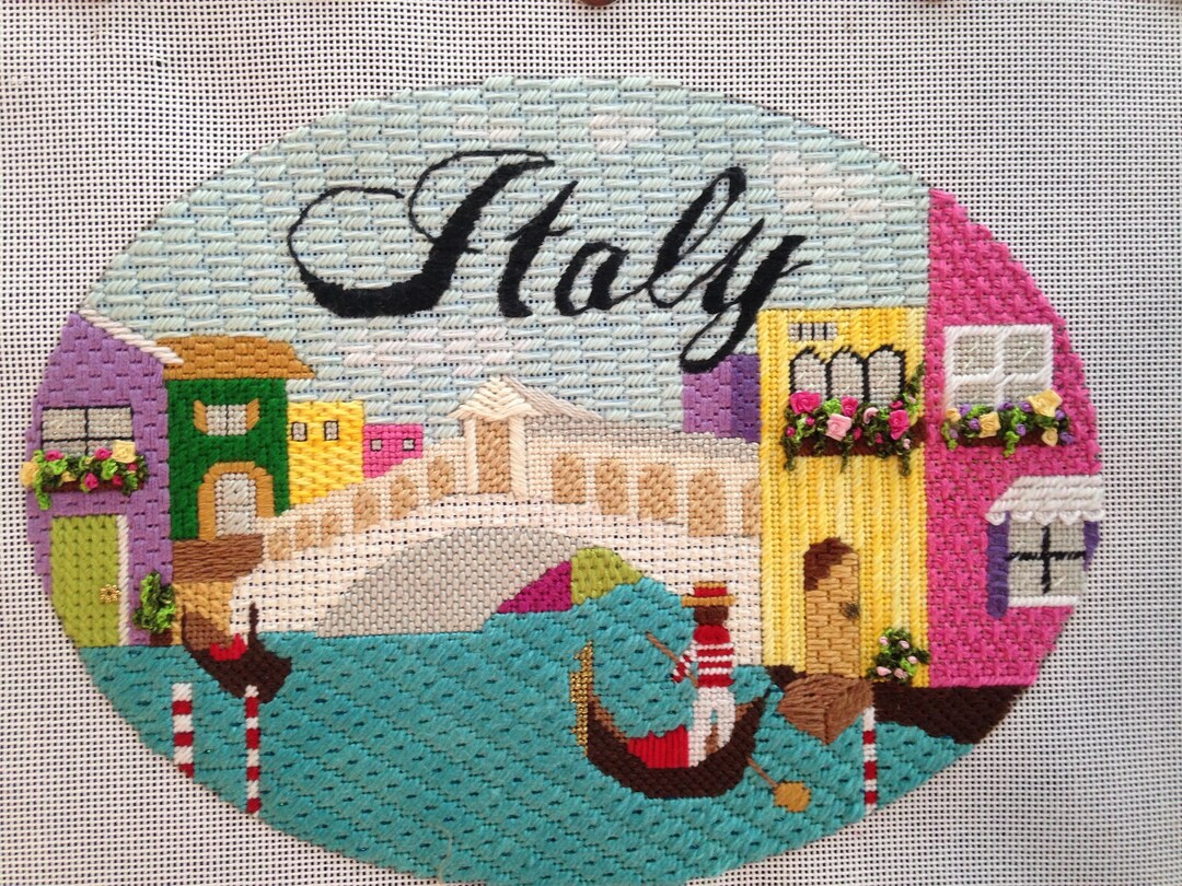 Stitch Guide Only - Digital - Venice Memories - Needlepoint - Duo ...