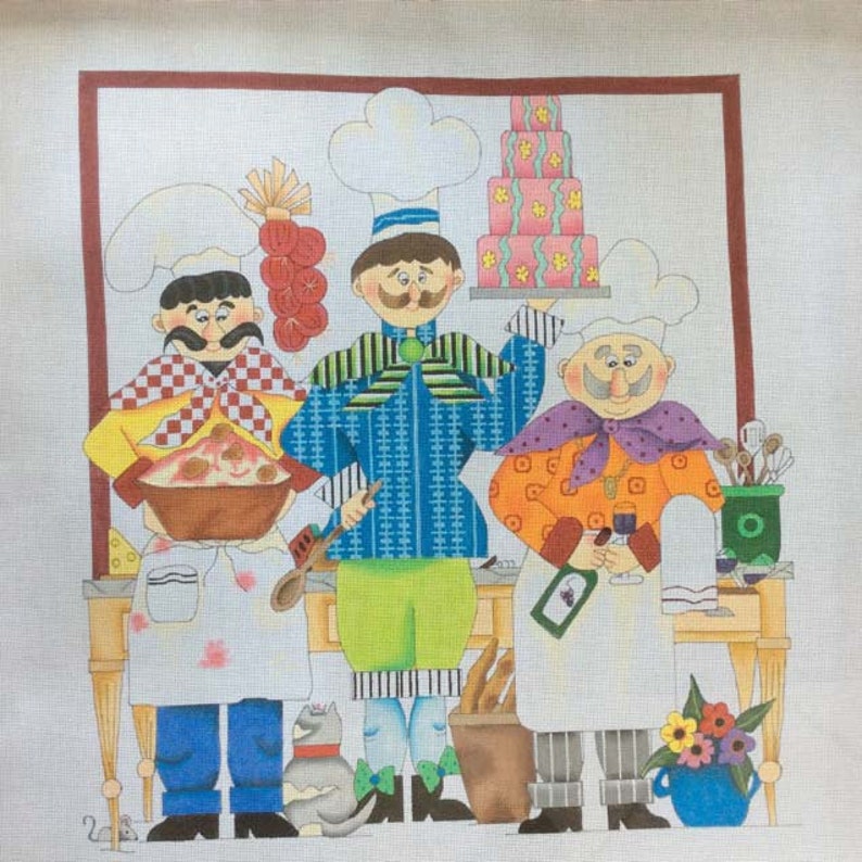 Stitch Guide Only - - PDF Format - Too Many Chefs - Renaissance Designs ...