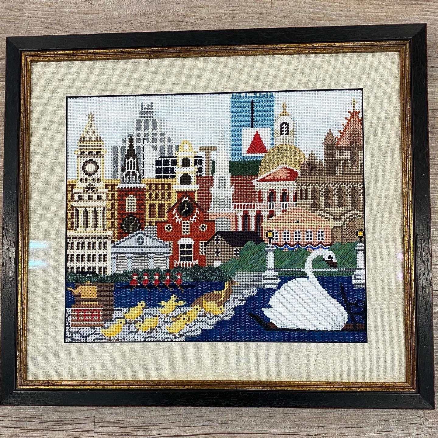 Stitch Guide Needlepoint -PDF - Boston Collage - Design by TWNC Designs ...