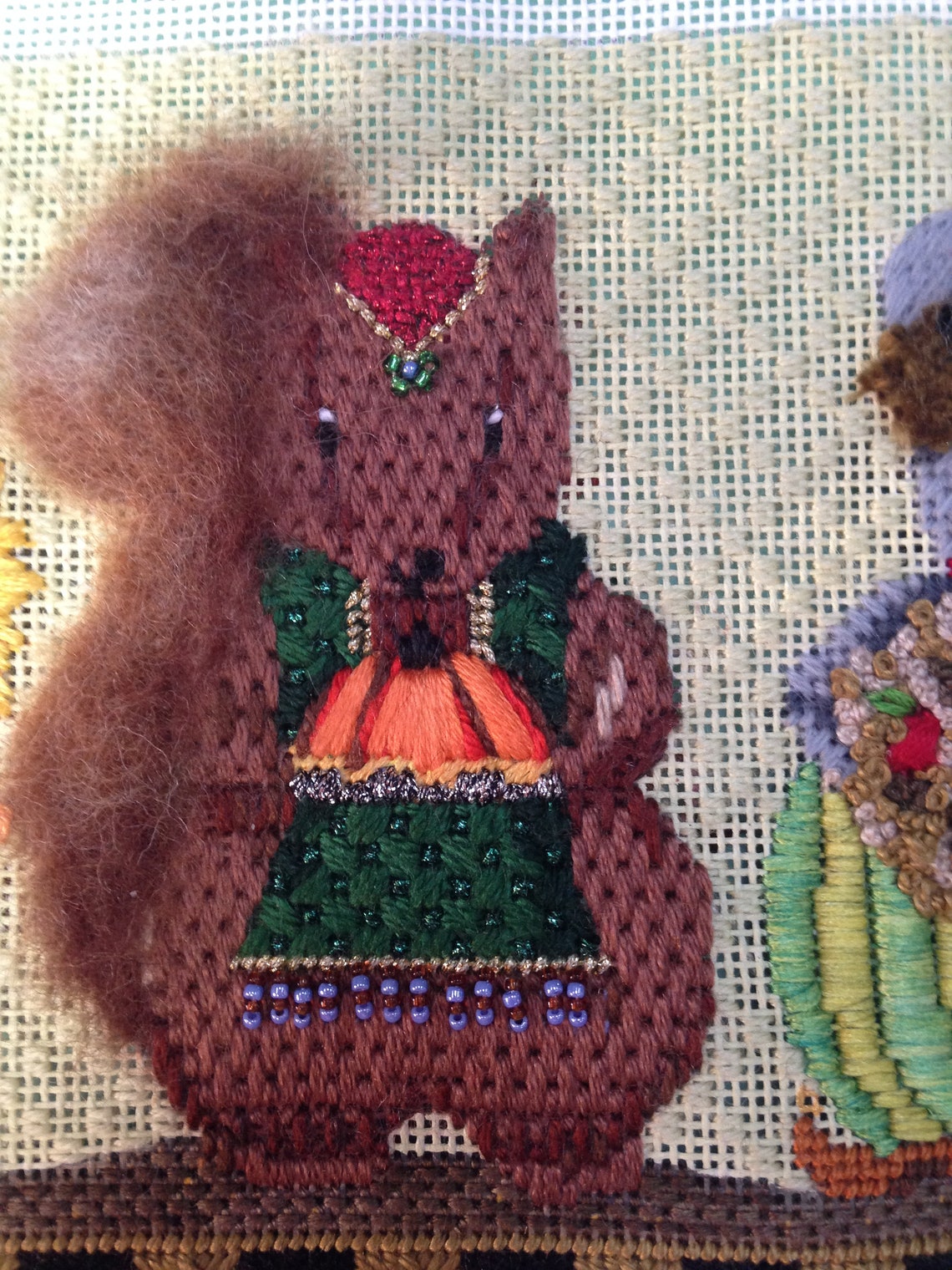 Stitch Guide Needlepoint Digital - Thanksgiving Critters - Melissa ...