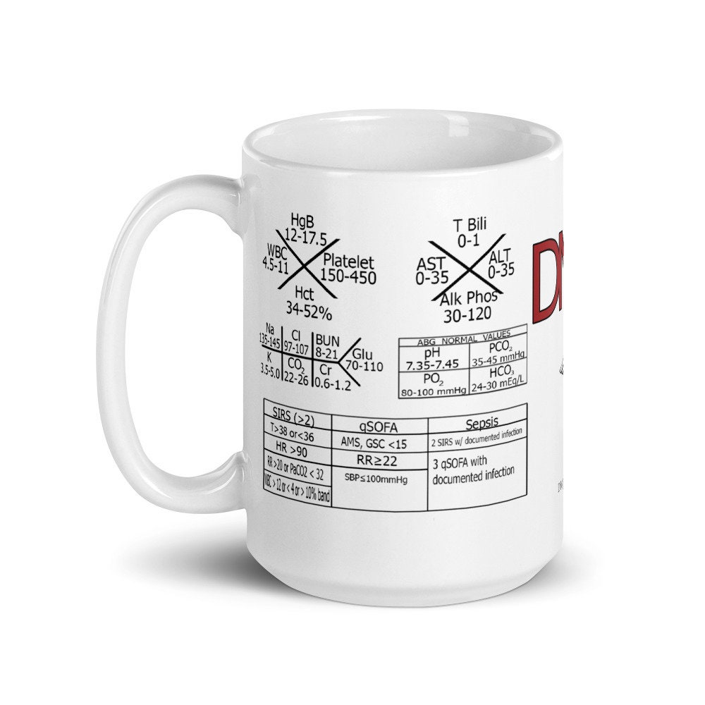 Medical Reference Coffee Mug - Etsy UK