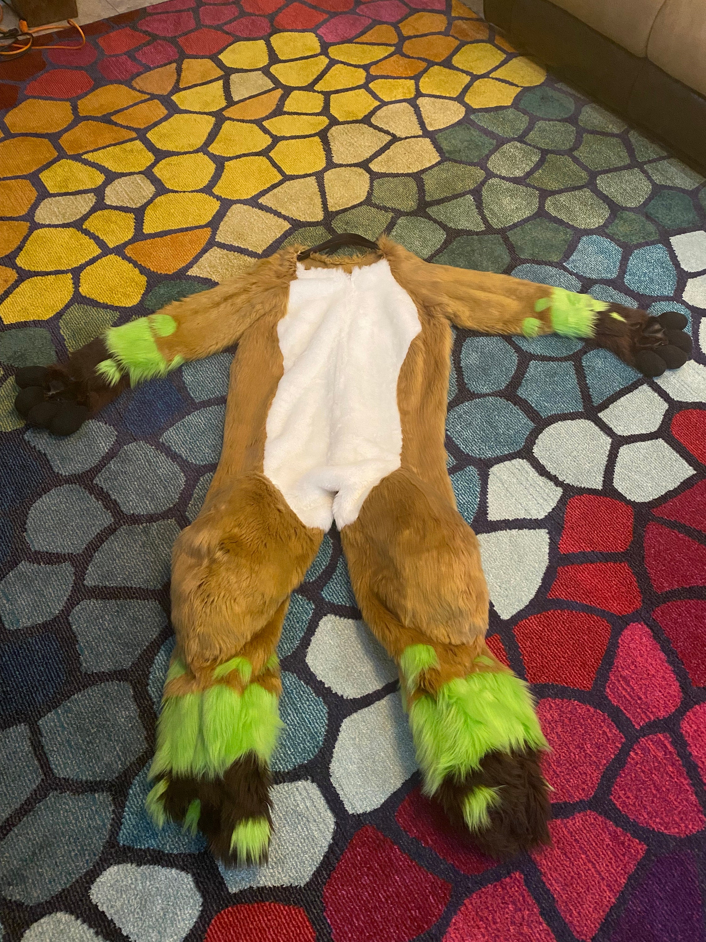 Fursuit Digitigrade Bodysuit and Paws Plus Size Furry Digi - Etsy