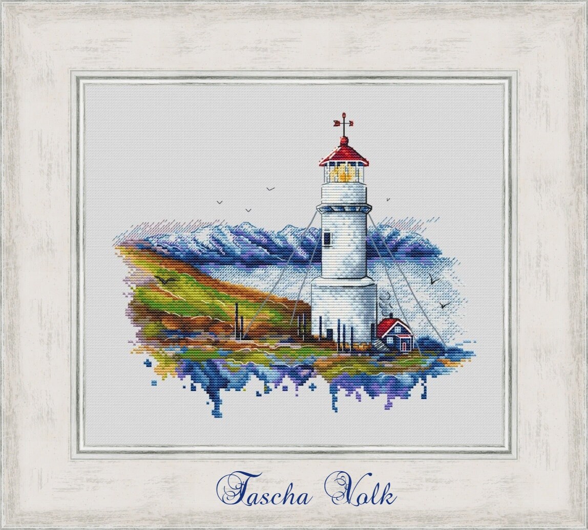 Lighthouse Light Cross Stitch Hat Pattern PDF Instant Download Stylish ...