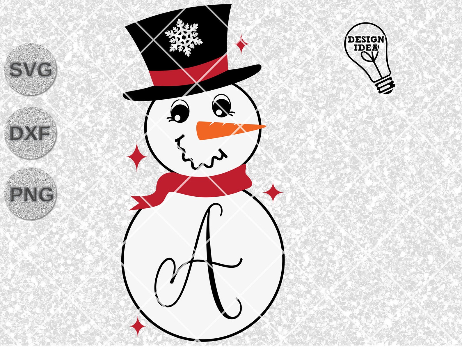 Snowman Monogram Svg Dxf Png Clipart Shirts Snowman Funny - Etsy