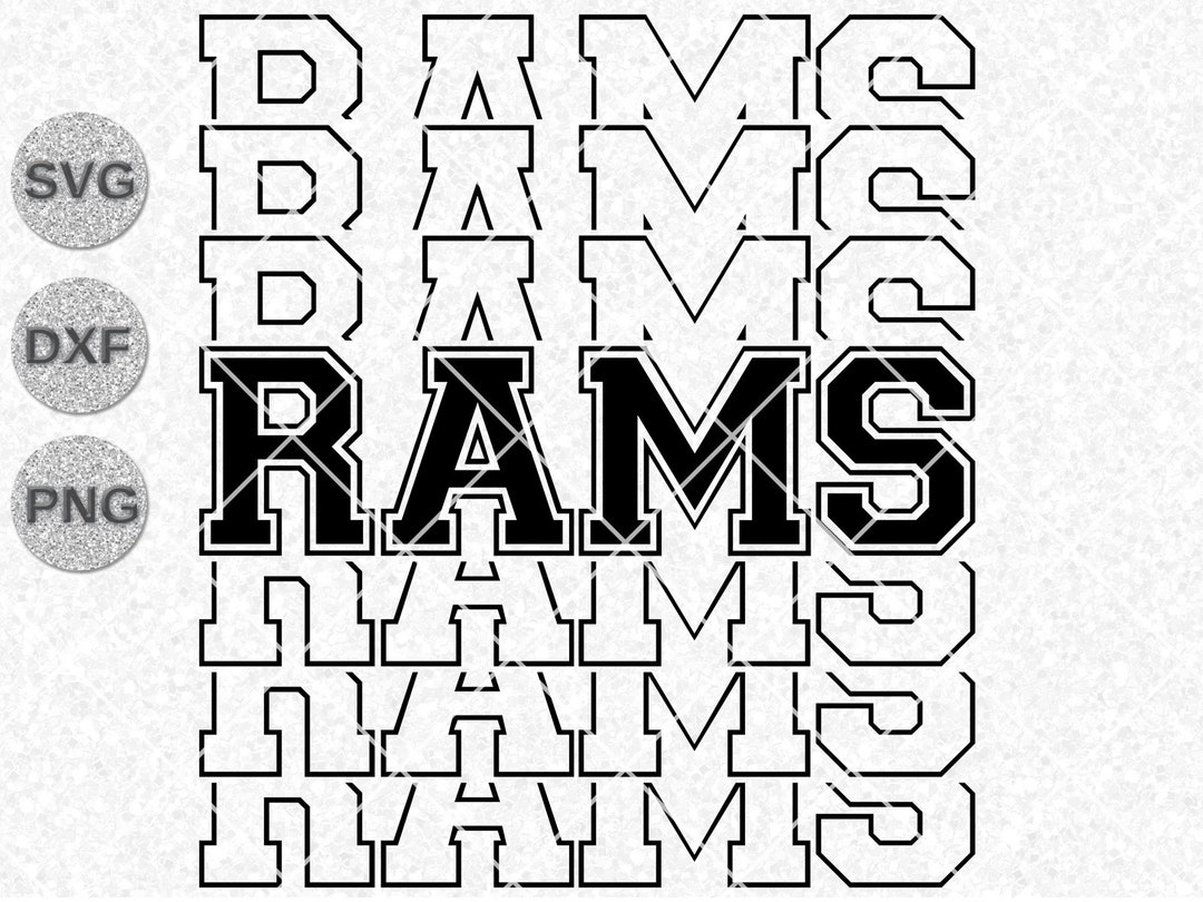 Go Rams Svg, Go Rams Svg Dxf Shirt Png T-shirts, Rams Svg, Rams Svg Png ...