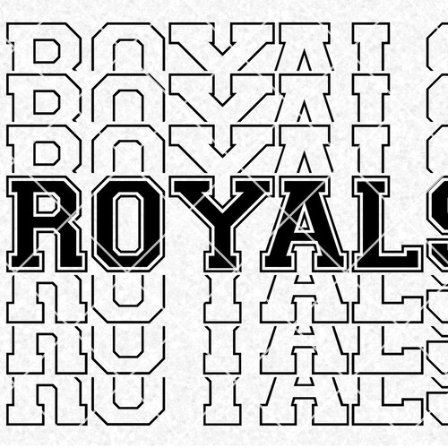 Royals Svg Royals Fan Svg Dxf Shirt Png T-shirts Royals Team - Etsy